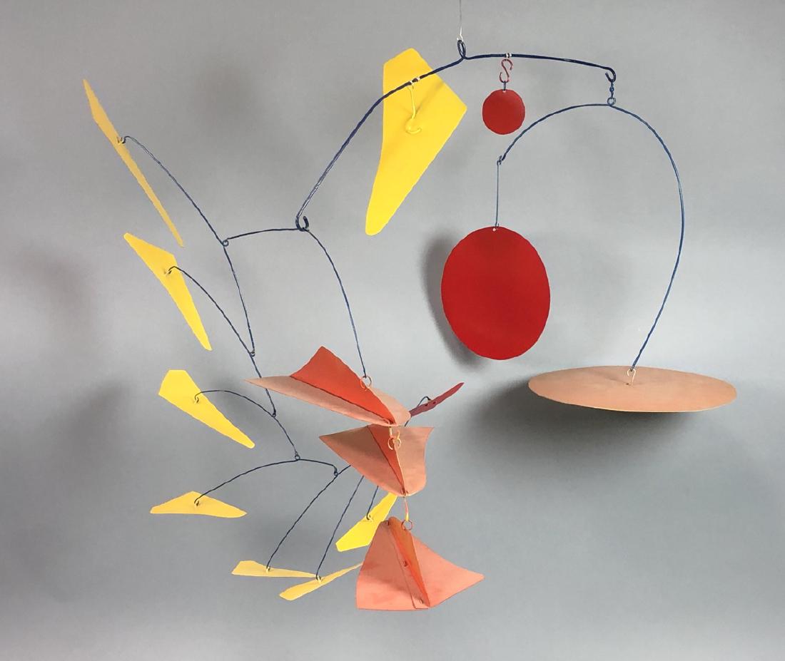 Lg Primary Colors Moveable Art Mobile. WILLIAM L.