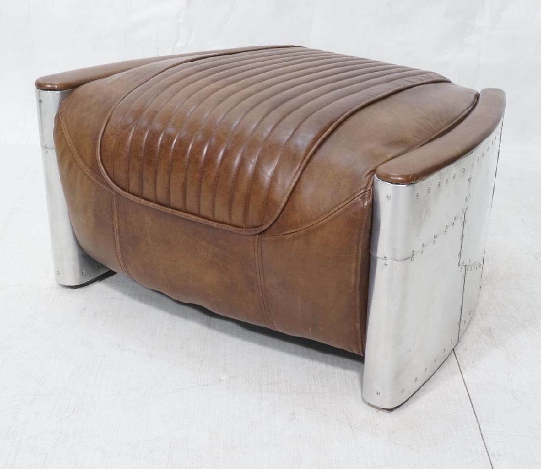 RESTORATION HARDWARE Industrial Aviator Stool Ben