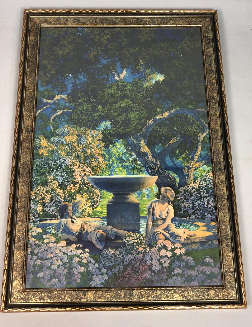 MAXFIELD PARRISH "Reveries" LargePrint. Two wome