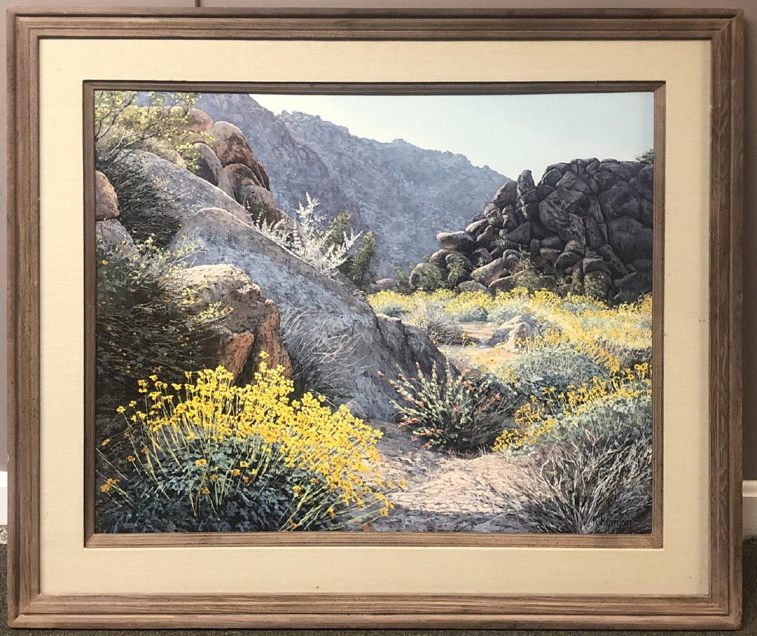 KERRY KINMAN (AMERICAN, 1946-2008) "WILLOW SPRING