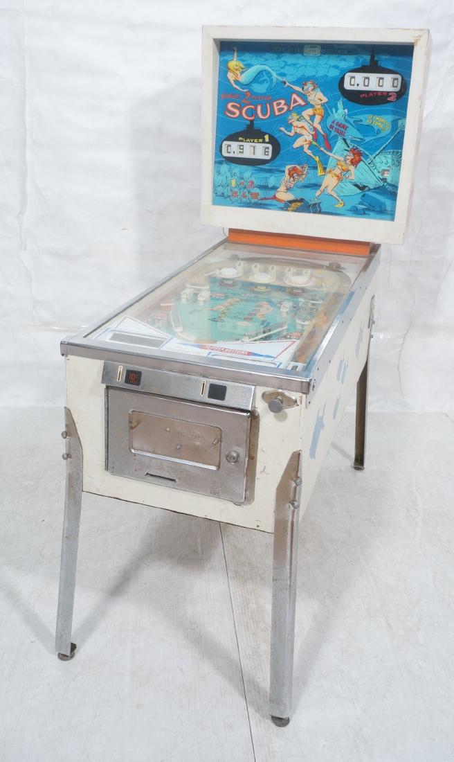 GOTTLIEB 2 Player Scuba Pinball Game Machine. Won