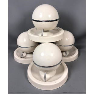 Set 4 Soundsphere Sonic Systems Ball Speakers.