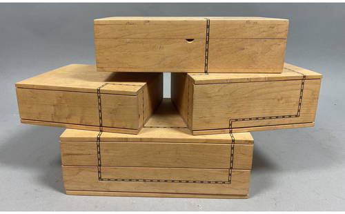 Birds Eye Maple Jewelry Box.