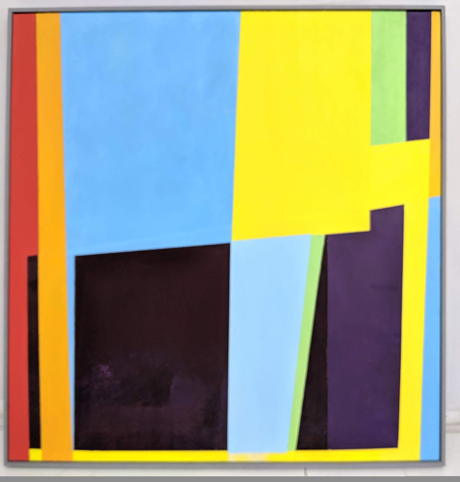 Daniel Larue Johnson Large Modernist Painting. G