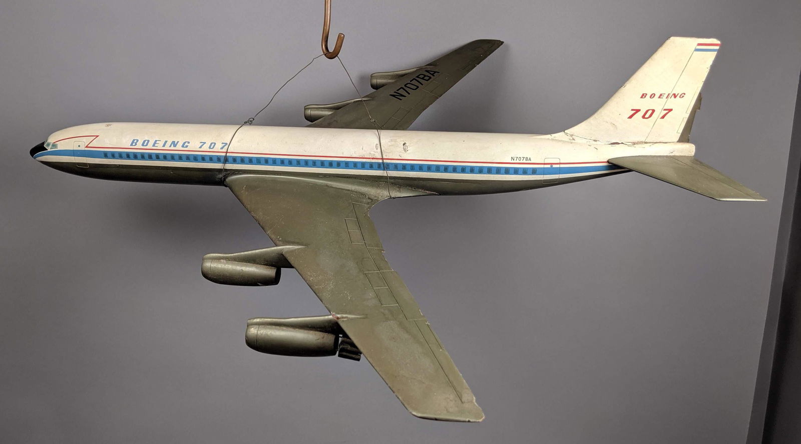 BOEING 707 Model Airplane. Carved Wood Handmade M - Oct 08, 2019 ...