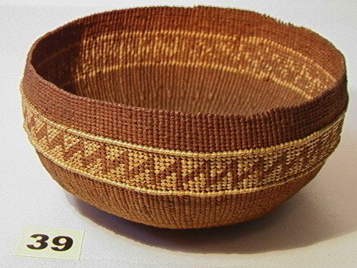 39: Northern California Basket Native American Indian