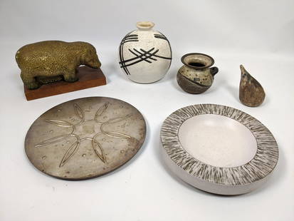 Mccarty Pottery. Hippo.