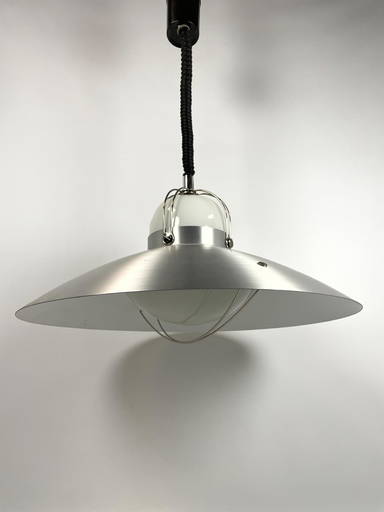 Rolly 1973 Stainless Steel Hanging Pendant Light. Black