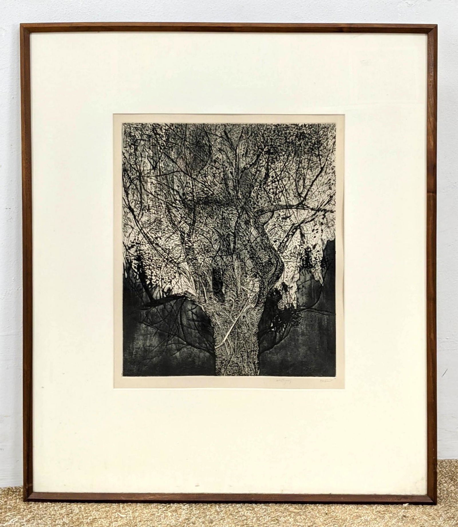 LEONARD BASKIN Etching Print. Artist Proof. (#0796) on Dec 01, 2021 ...