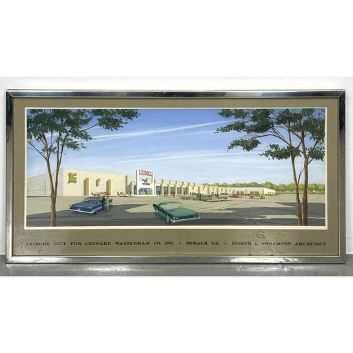 Lionel Kiddie City Original Store Portrait. From Estate Of Leonard ...