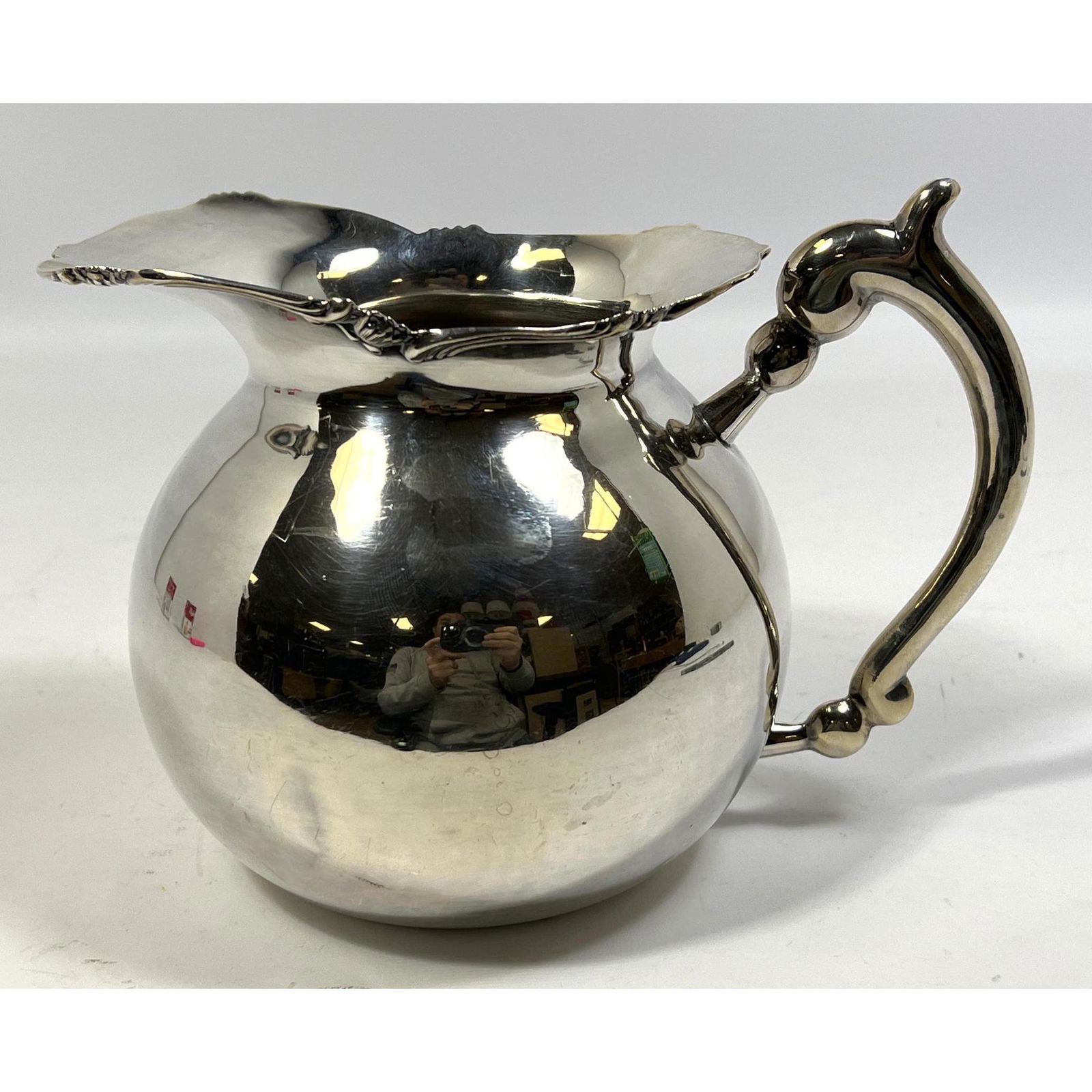 PERUVIAN STERLING SILVER WATER PITCHER. STERLING 925 CAMUSSO PERU ...