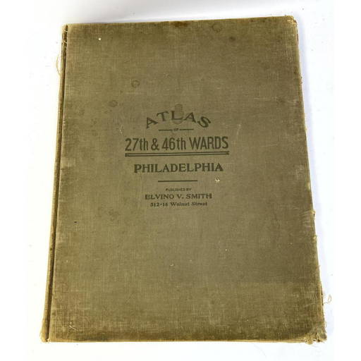 Atlas 27th and 46th wards Philadelphia Maps. Colored maps. (#0154) on ...