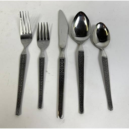 49 pcs of stainless steel flatware. 36 are ECKO XANADU. Balance are ...