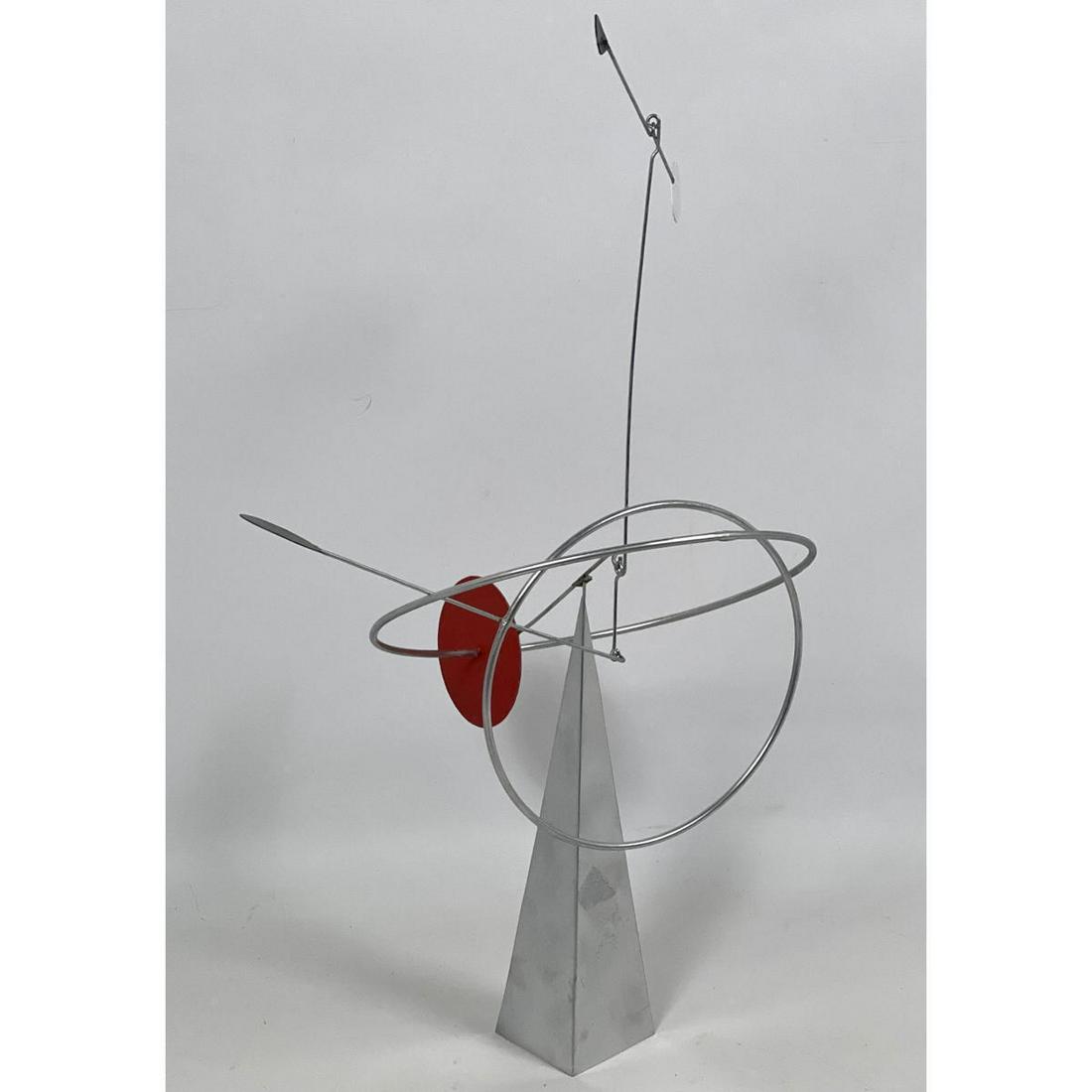 Contemporary Scott Capp '23 Metal Kinetic Sculpture. Aluminum Stabile ...