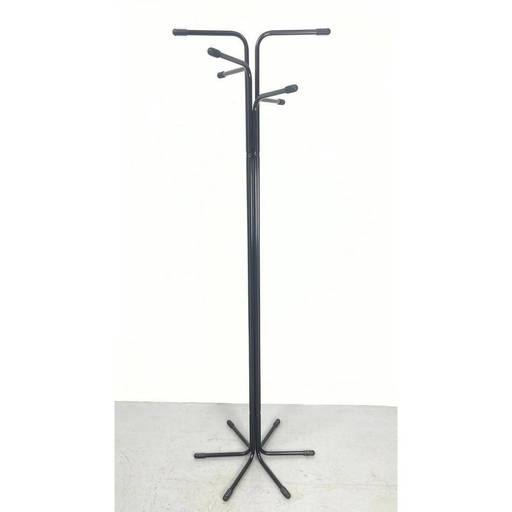 Memphis Style Post Modern Metal Coat Floor Rack.