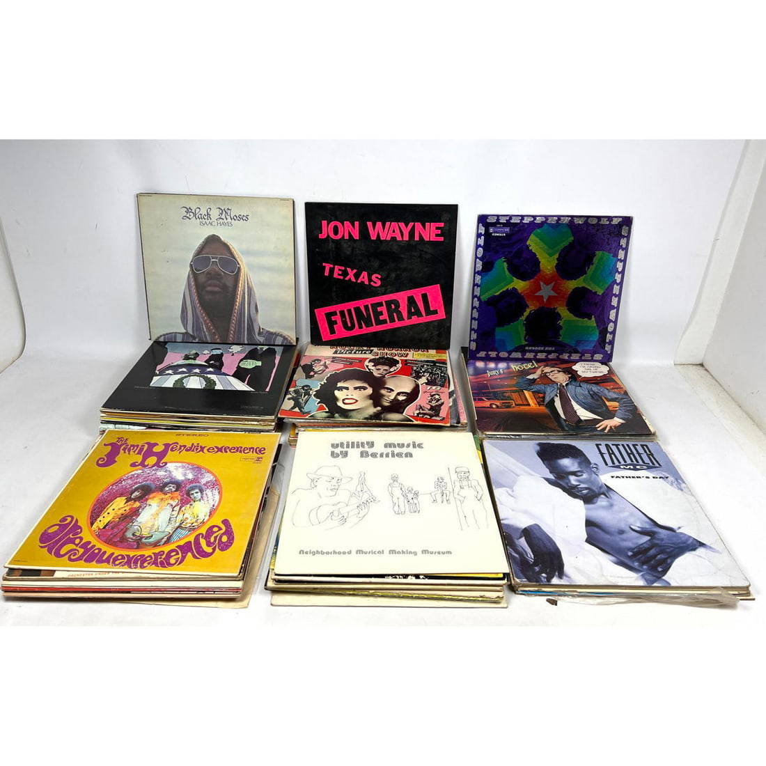 Collection Of Albums, Records. Mixed Music. Thelonious Monk, Surf Punk ...