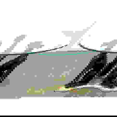 Maitland Smith Bronze Greyhound Table. Thick Glass Top. Whippet Base ...