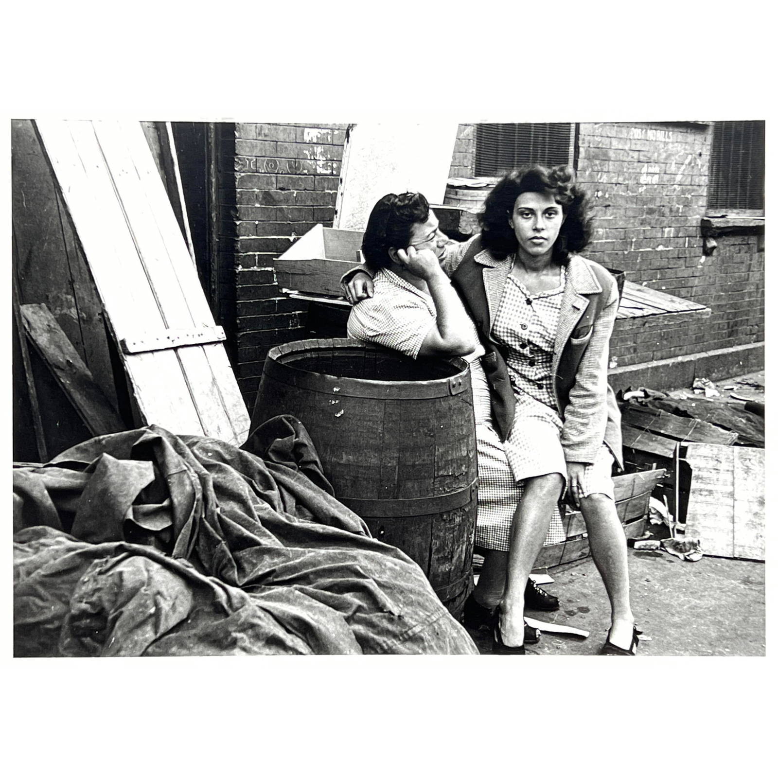 Helen Levitt Photograph. New York. Nyc 1990. Signed On Reverse ...