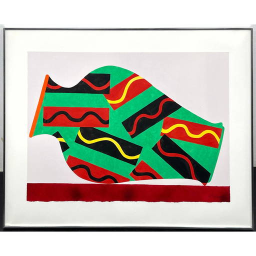 Harry Soviak Signed "odalisque In Serpentine Robe. Pencil Signed. #40/120.