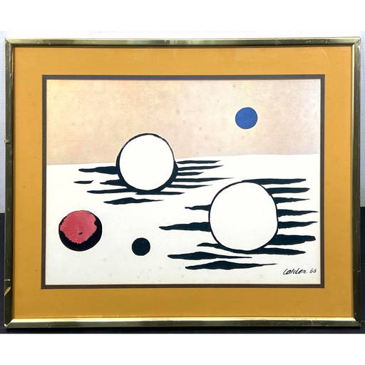 Framed Alexander Calder Print