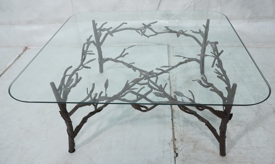 Tree Branch Form Metal Coffee Table. Square Glass - Oct 07, 2014 ...