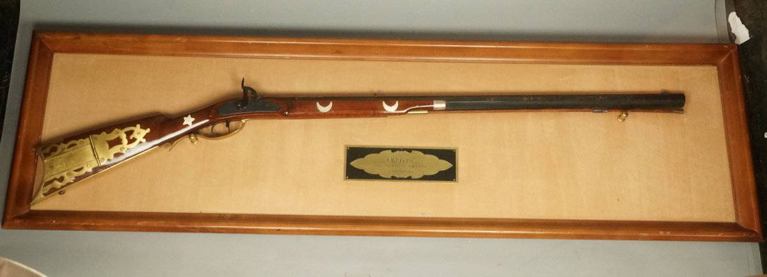 Franklin Mint "davy Crockett 41 Caliber Rifle".