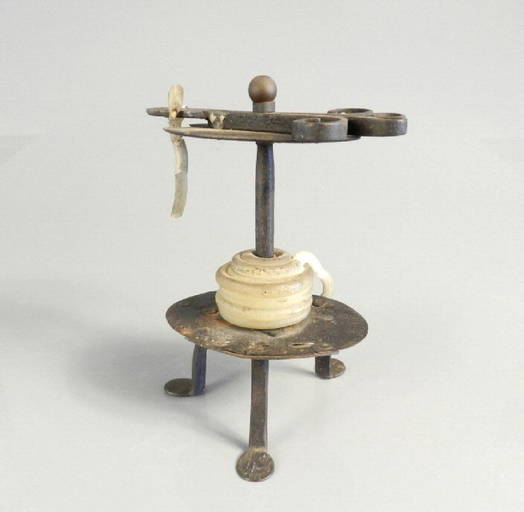 Wrought Iron Wax Jack