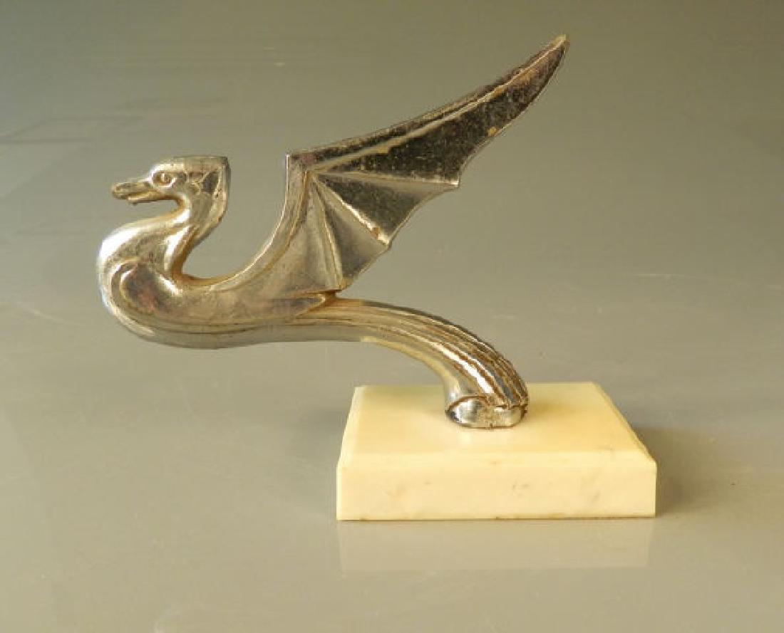 Art Deco Dragon Hood Ornament
