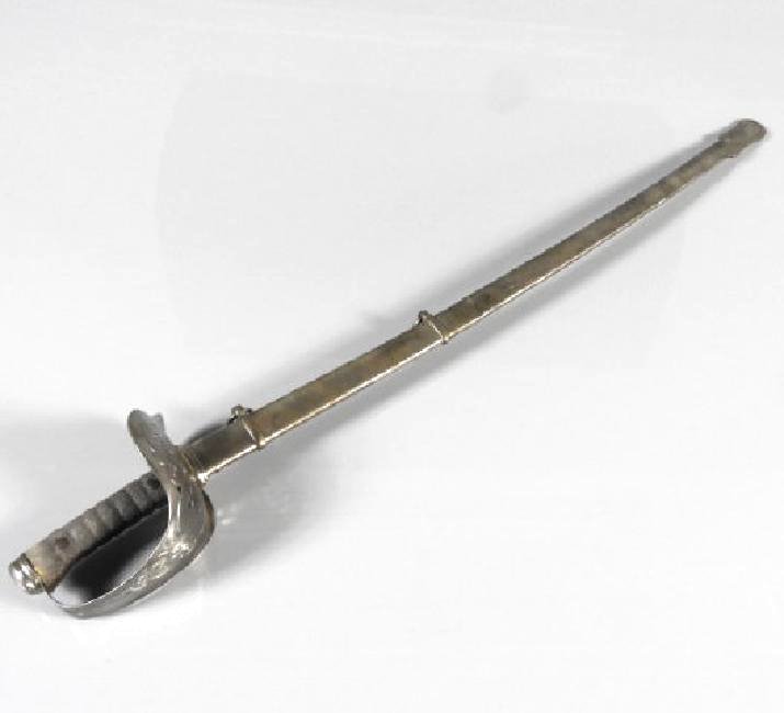 Ninja-style Sword & Leather Sheathe