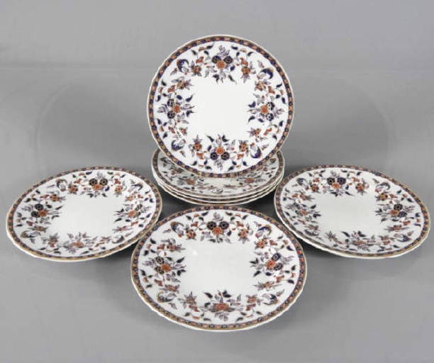 Wedgwood Dinner Plates, Indiana Pattern