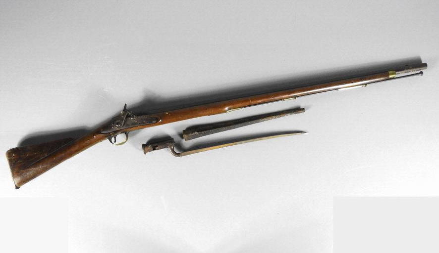 EARLY 19TH CENTURY MUSKET (#0188) on Apr 18, 2020 | Pridham's Auctions ...
