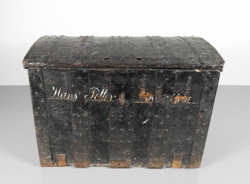 IRON BOUND WOODEN STRONGBOX, CIRCA 1800 - Apr 18, 2020 | Pridham's ...