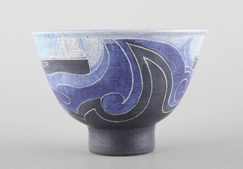 Harlander Art Pottery Commemorative Bowl