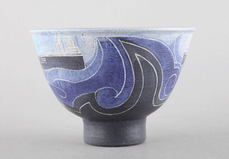 Harlander Art Pottery Commemorative Bowl