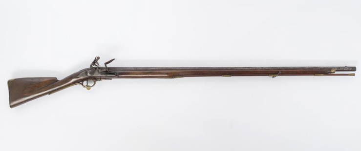 British Grice 1762 Brown Bess Flintlock Rifle.