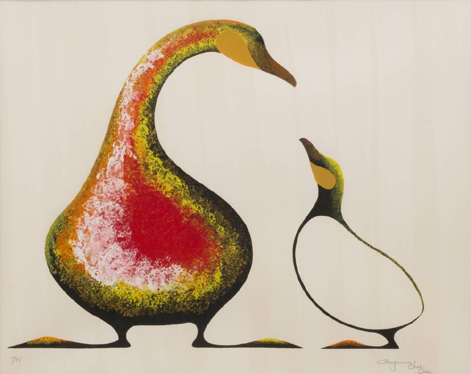 Benjamin Chee Chee (1944 1977) Dancing Goose