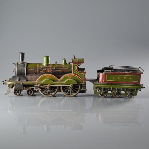 Bing Adams Live Steam Locomotive & Tender