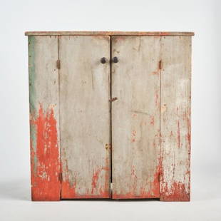 Early Wooden Octagon Pie Safe Auction