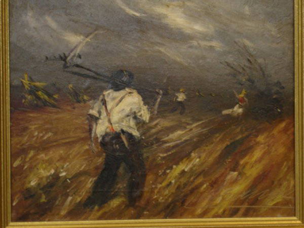 André Lagrange (1889 1958) La Tempête, Huile Sur T