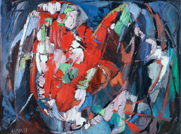 André Lanskoy (1902 1976) Miroir Divin Huile Sur T