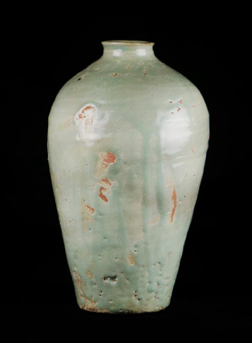 Korean Thick Glaze Plum Vase, Goryeo Dynasty (918 1392)