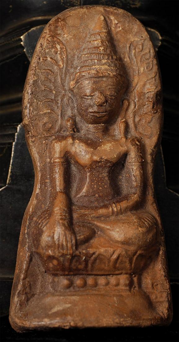 For Auction: Three antique Burmese Buddha tablets- (#8555) on Jul 22 ...