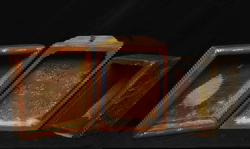 Box Lot #1 This Lot Consists Of 2 Large Old Mongolian Gau Boxes. Auction