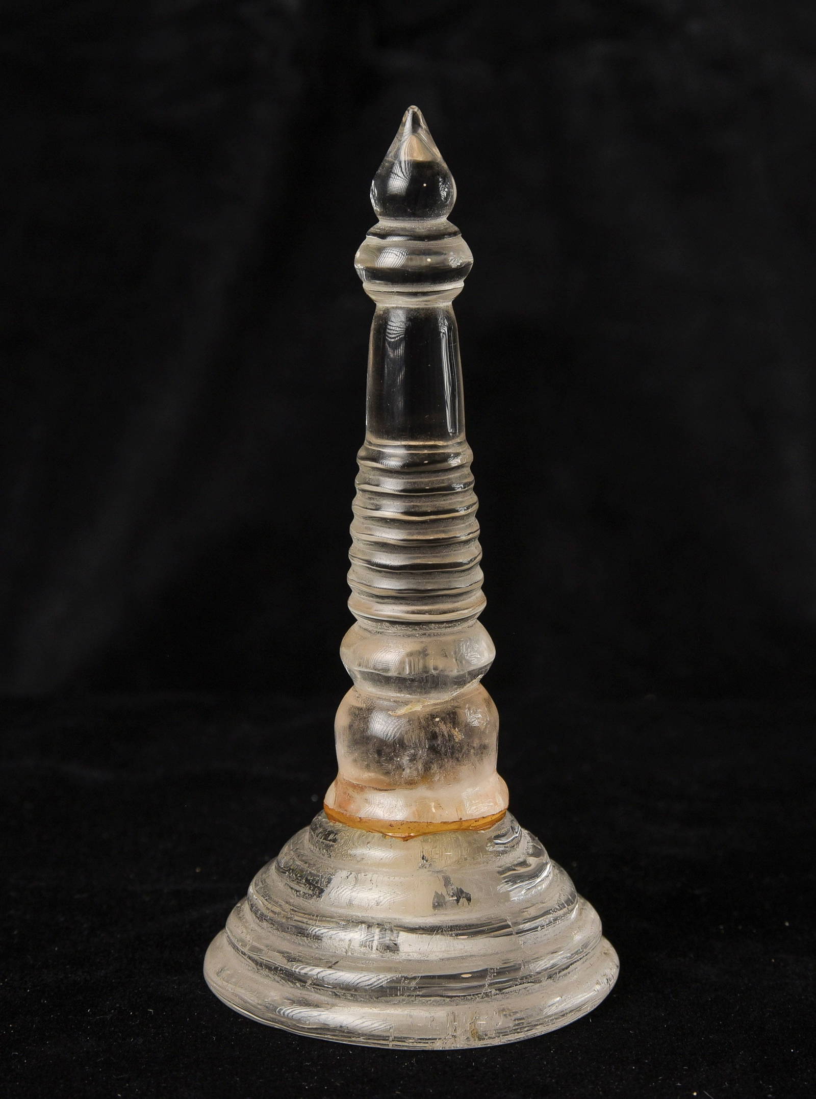 Early Crystal Stupa- From ? Auction