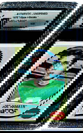 1970 Topps Football Cello W/ Box 2nd Series