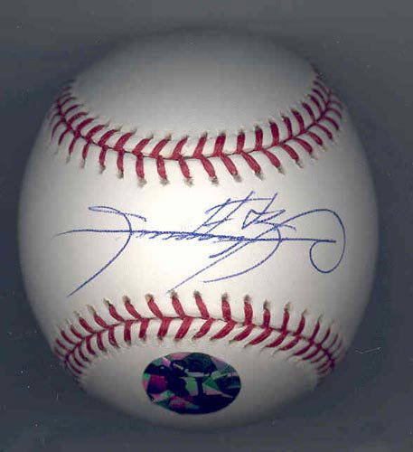 Sammy Sosa Signed Mlb Ball Sosa 21/asi