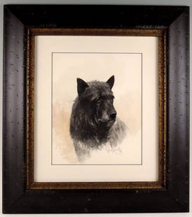 *reuben Ward Binks (1880 1950), A St. Bernard And Its P