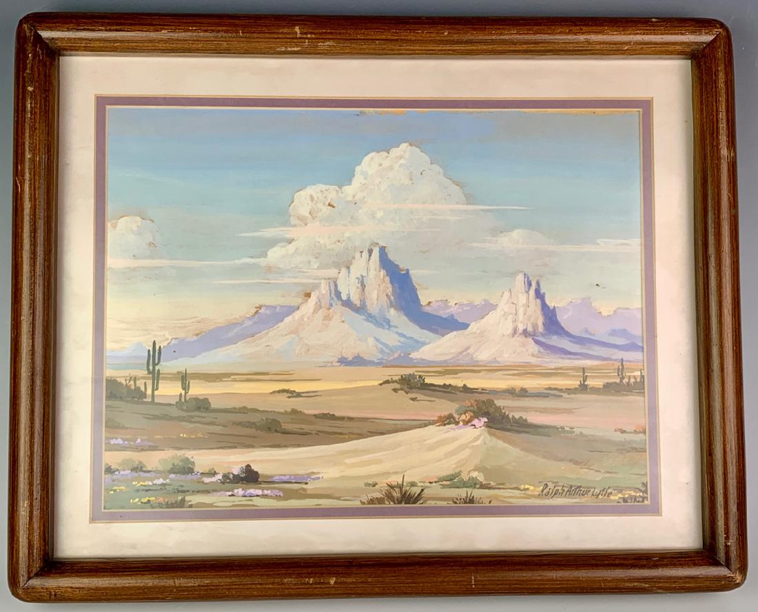 Ralph Arthur Lytle (1882 1959) Desert Scene