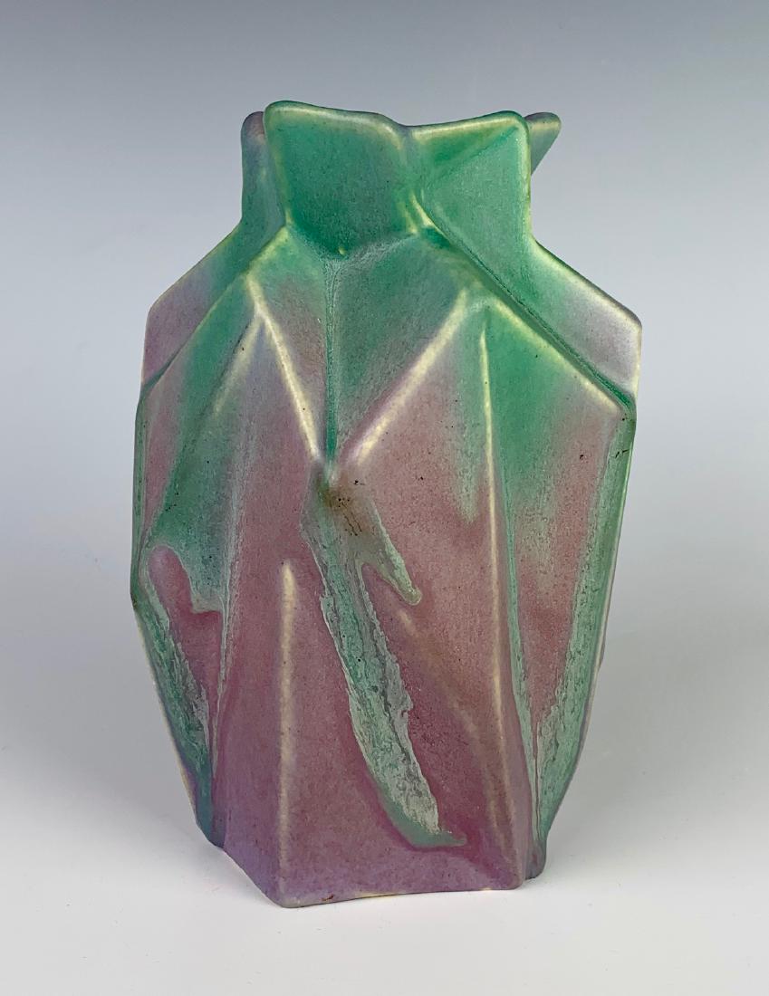 Rare Muncie Ruba Rombic 6" Vase by Reuben Haley