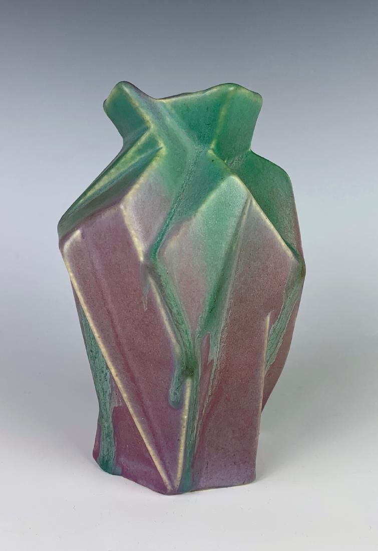 Rare Muncie Ruba Rombic 6" Vase by Reuben Haley